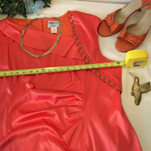 Verucci by Chancelle | Dresses | Verucci By Chancelle Orange Angle ...